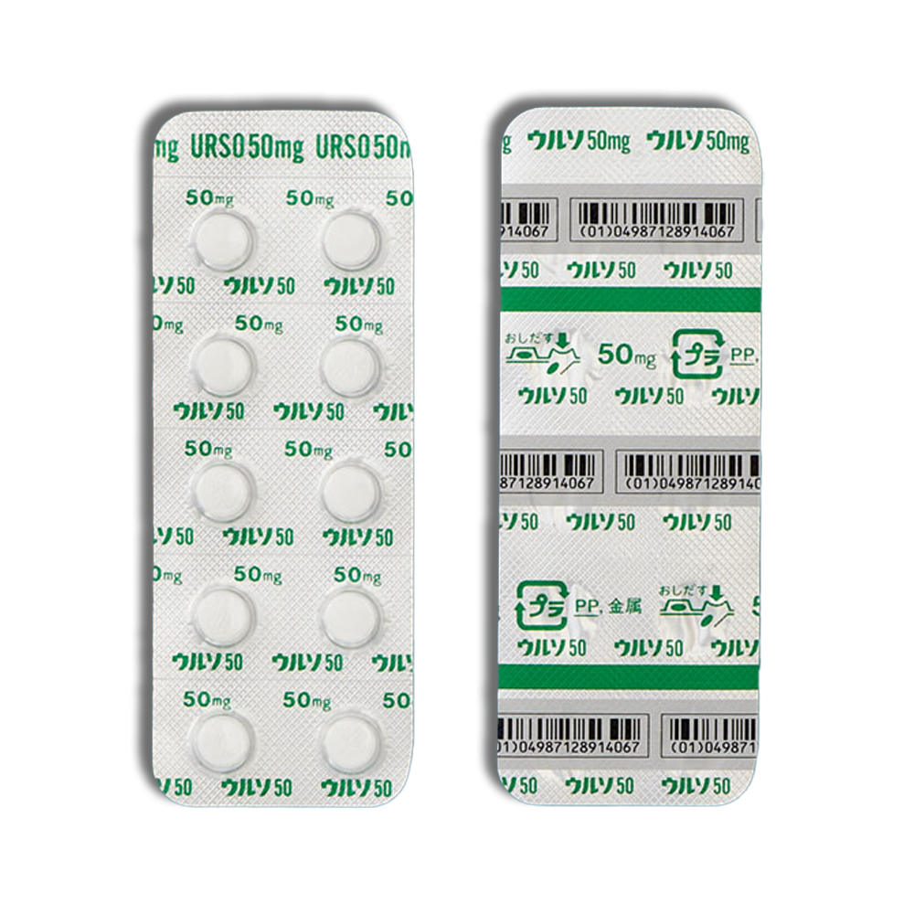 [URSO tablets 50mg] To Liver function improvement “Mitsubishi Tanabe ...