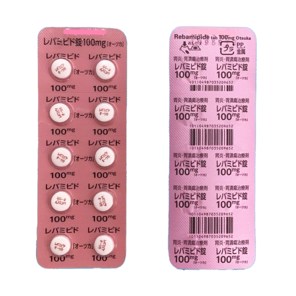 [Rebamipide tablets 100mg] Gastritis, stomach ulcer “OTSUKA” - D.P.KITAOKA2